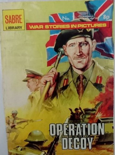 Sabre Library #62 'Operation Decoy' (1975) | Tally Ho Chap
