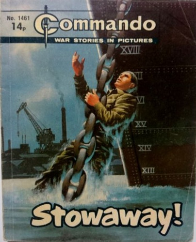 Commando Comic #1461: 'Stowaway!' (1980) | Tally Ho Chap