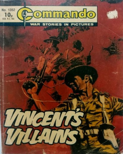 Commando Comic #1352: 'Vincent's Villains' | Tally Ho Chap
