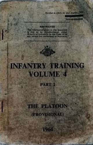 The Australian Army Manual: Infantry Training Volume 4 Part 2 The ...