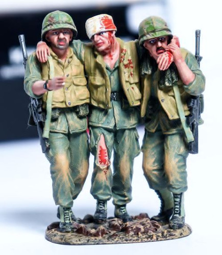 King and Country's Model WWII 'The Walking Wounded Trio' VN068 | Tally Ho Chap