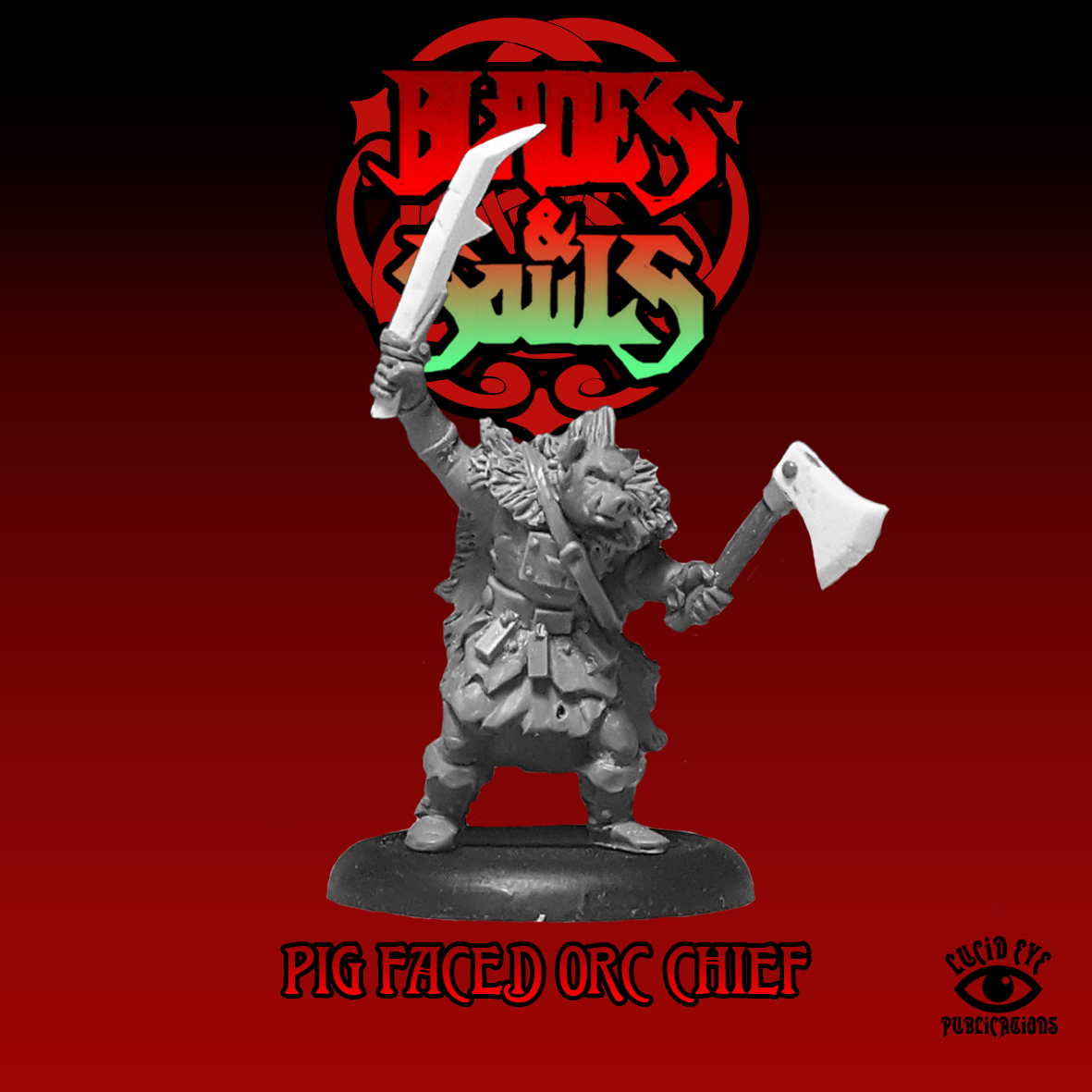 Pig Faced Orc Chief | lucid-e-publications