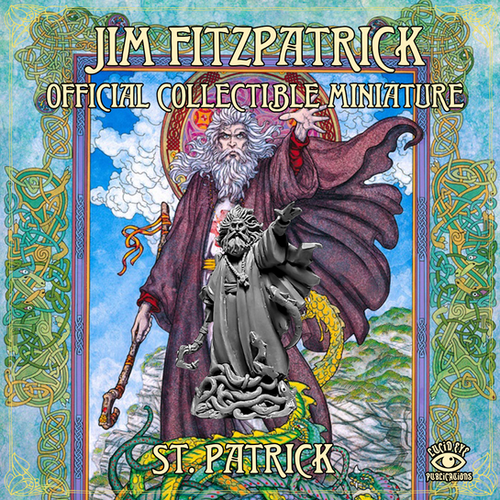 Jim FitzPatrick Official Collectible Miniature - ST. PATRICK | lucid-e ...