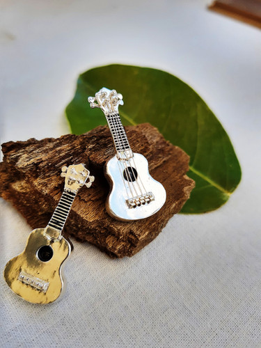 Mini Ukulele Charm | Chabohousedesigns