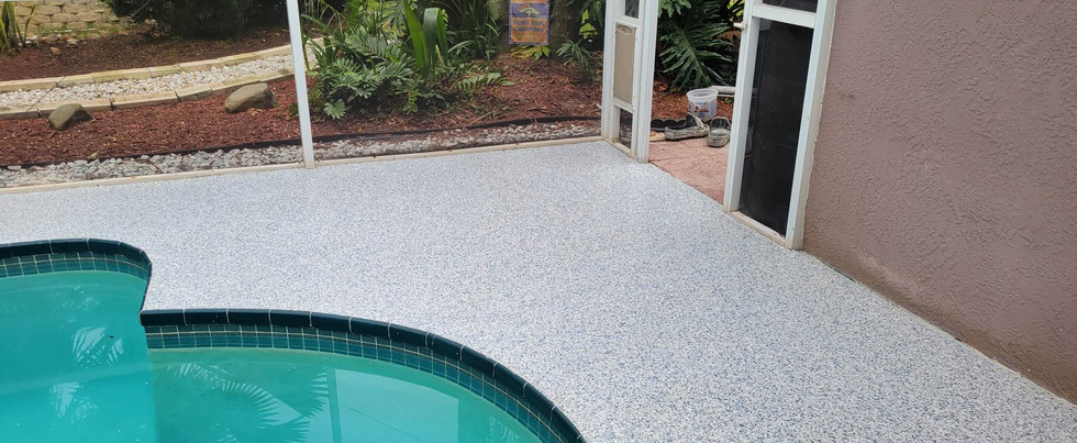 Pool Deck Epoxy Coatings | Tru-Grit Coatings Epoxy Flooring LLC
