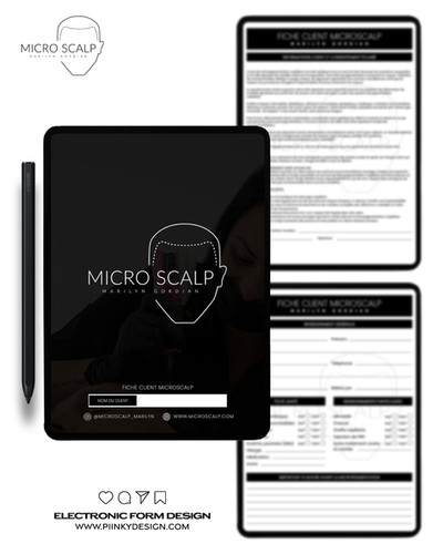ELECTRONIC FORM DESIGN (CAN ALSO BE PRINTED) | Piinky Design Studio