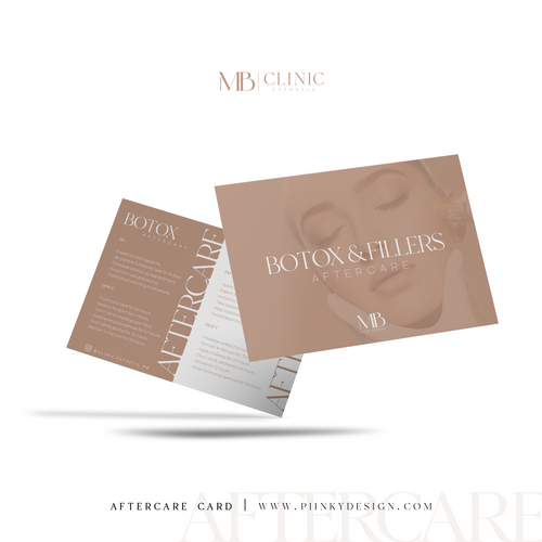AFTERCARE CARD DESIGN | Piinky Design Studio