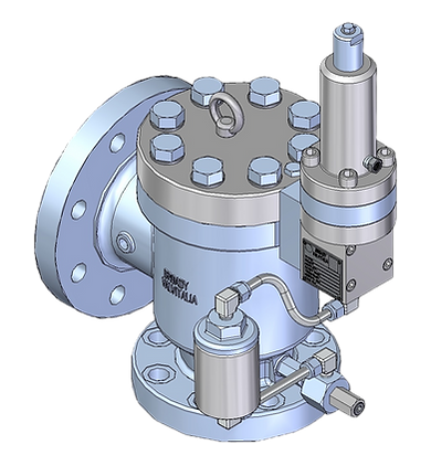 TYPE 4000 PILOT SAFETY RELIEF VALVE | Broady Flow Control