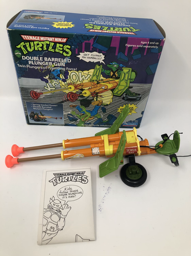 Tmnt Teenage Mutant Ninja Turtles Plunger Gun 1989 Playmates ...