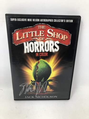 Little Shop of Horrors DVD Signed by Mike Nelson | 1313Mockingbirdlane
