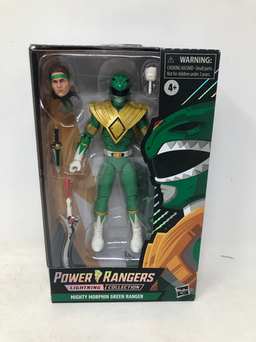 Power Rangers Lightning Green Ranger Target Exclusive Packaging ...