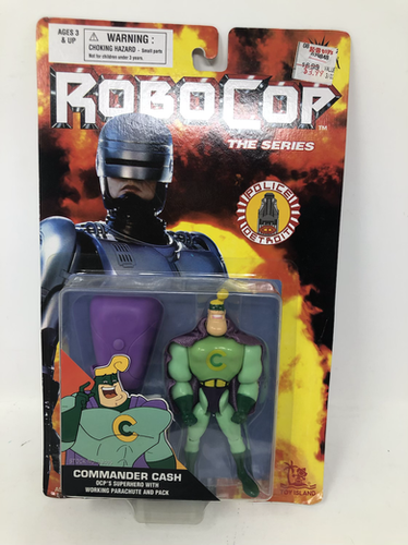 Robocop Commander Cash Figure Toy Island | 1313Mockingbirdlane