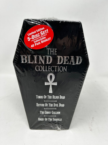 The Blind Dead 5 DVD collection. Sealed/Rare 2005 | 1313Mockingbirdlane