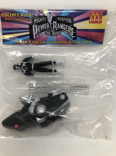 Power Ranger Black Ranger with Frog Ninjazord | 1313Mockingbirdlane