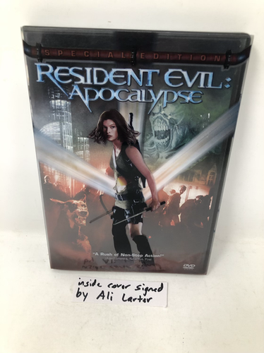 Resident Evil: Apocalypse DVD Set Autographed | 1313Mockingbirdlane