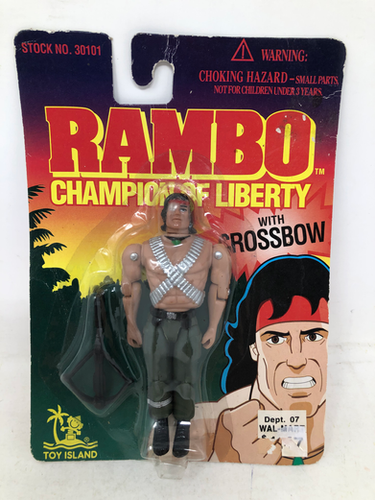 Rambo 4” Champion of Liberty with Crossbow Toy Island | 1313Mockingbirdlane