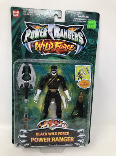 Power Rangers Wild Force Black Ranger Bandai | 1313Mockingbirdlane