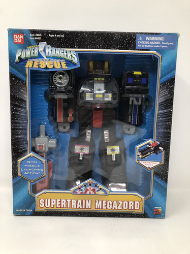 Power Rangers Lightspeed Rescue Supertrain Megazord | 1313Mockingbirdlane