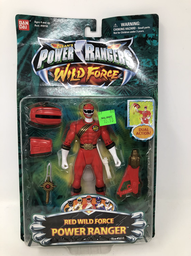 Power Rangers Wild Force Red Ranger Bandai | 1313Mockingbirdlane