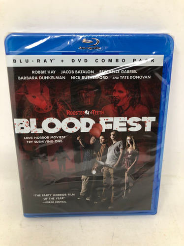 Blood Fest Blu Ray DVD Combo Sealed | 1313Mockingbirdlane