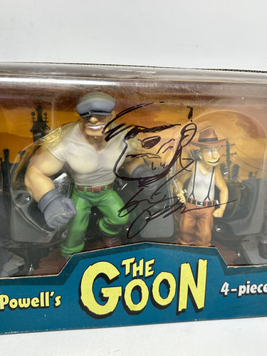 Eric Powell’s The Goon FIgure Set Autographed | 1313Mockingbirdlane