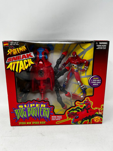 Spider-Man Super Bug Busters ‘Spider Rider’ ToyBiz | 1313Mockingbirdlane