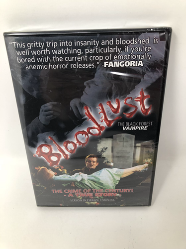 Bloodlust The Black Forest Vampire DVD | 1313Mockingbirdlane