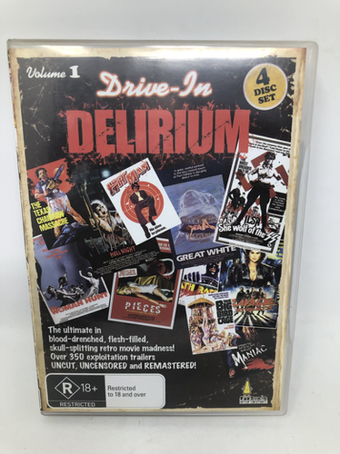 Drive-In Delirium 4 DVD Set Volume 1 | 1313Mockingbirdlane