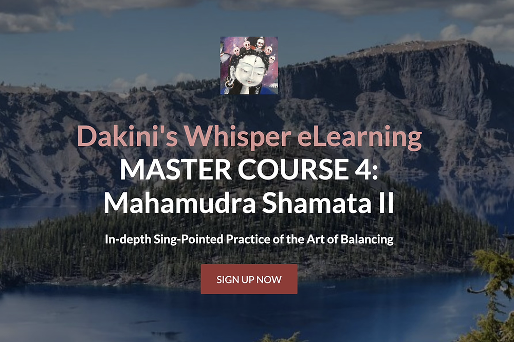 MASTER COURSE 4 - Mahamudra Shamatha II