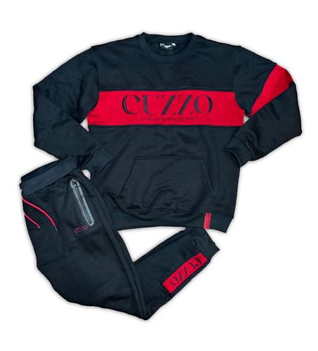 Cuzzo® Monarch Jogger Set (Red) | Cuzzo Clothing Co.