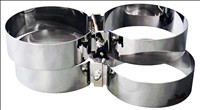 BTS 186mm Stainless Steel Cylinder Twinning Bands A16610408 | The SCUBA ...
