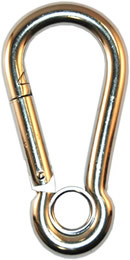 100mm Stainless Steel Carabiner - HS CODE - 7616999090 C.O.O. - TW ...