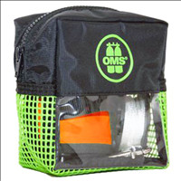 OMS Lizard Green/Black 6.0 Complete Pouch, 1.8 Metre SMB & Reel Safety ...
