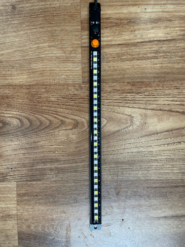White/Amber Led Strip Light Black (330mm) | TOTALLY 12 VOLT