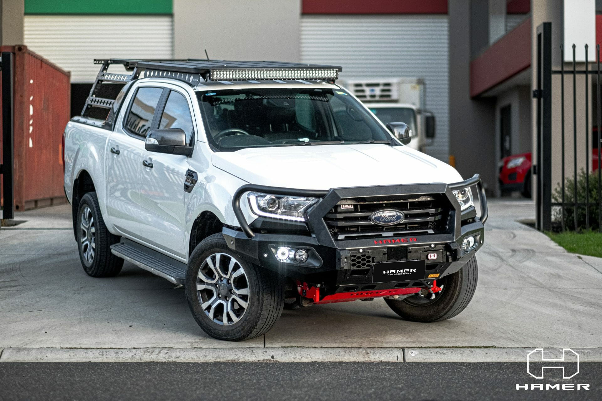 Hamer King Series Plus Bull Bar – Ford Ranger PX2 / PX3 (2015–2022 ...