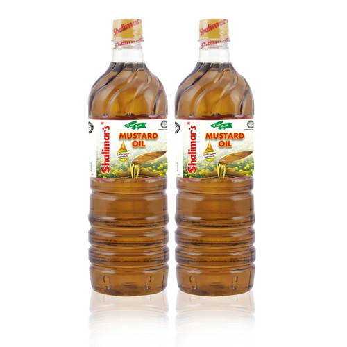 MUSTARD OIL 1 LTR BOTTLE PACK OF 2 | Shalimars