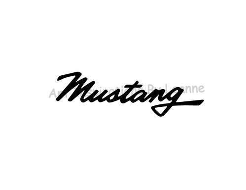 Mustang Script | Art Inspirations