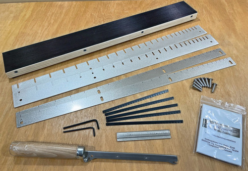 Fret Slotting Jig With Precision Fretsaw