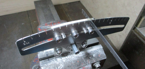 Guitar Nut Making Jig - for specified fretboard radius