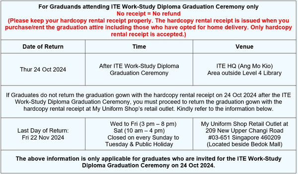 ITE Graduation | My Uniform Shop (ASIA) Pte Ltd