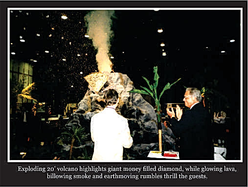 Custom theme props, Props, Giant light switch, Animal sculptures