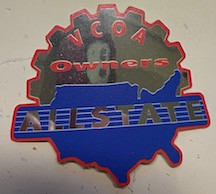 Allstate owners sticker | vcoa