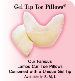 Gel Tip Toe Pads - Pointe Shoe Accessories