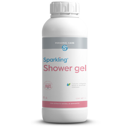 Sparkling Shower Gel Biodegradable Corporal 1 Lt | Sparkling