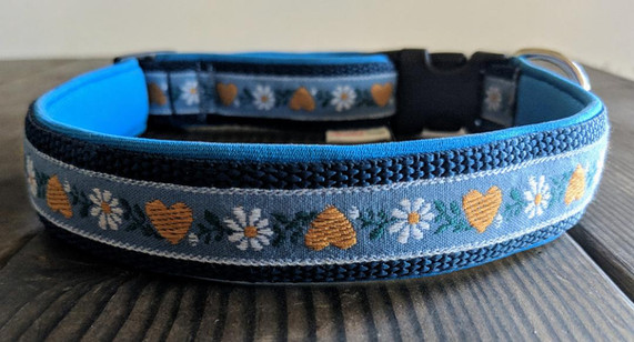 Swiss Dog Collar | Custom Collars | Edelweiss | Alpenblick Design