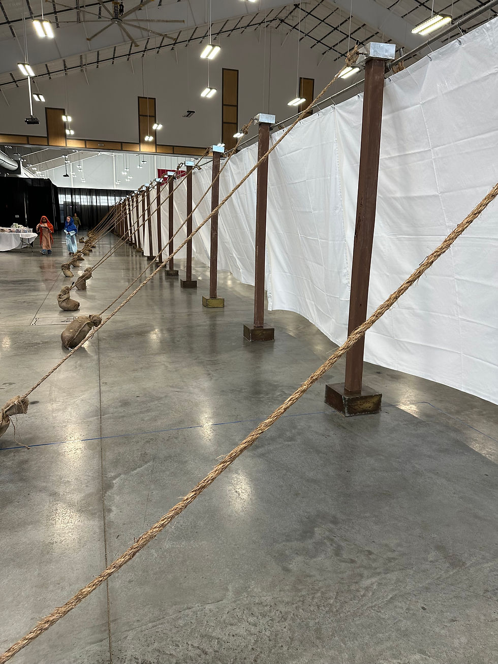 Full-Scale Replica of the Tabernacle of Moses on Display at the Wilson ...
