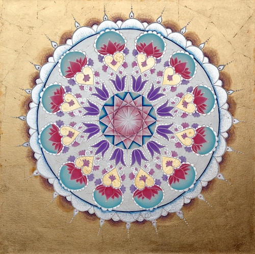 I Love you Mandala | Sioux Dollman