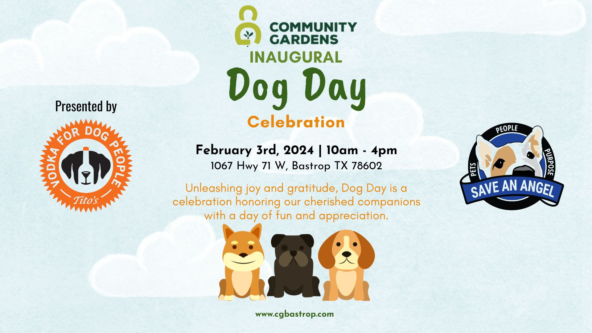 Dog Day Celebration at Community Gardens | Community Gardens