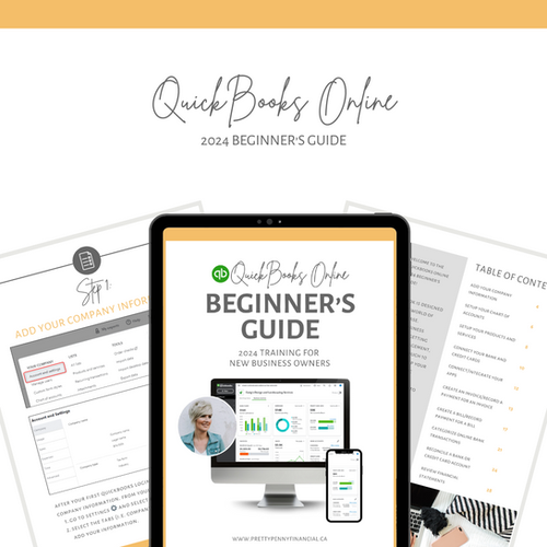 QuickBooks Online Beginner's Guide eBook | Pretty Penny