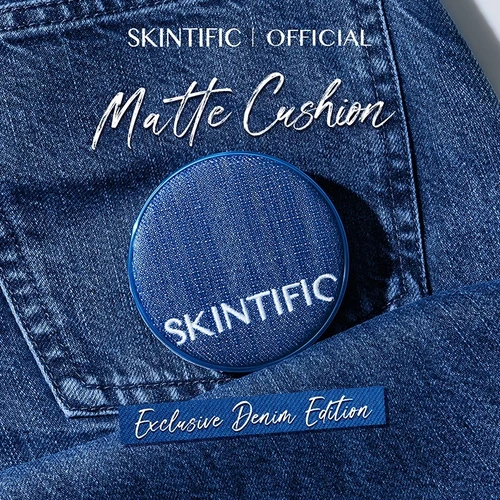 SKINTIFIC Matte Compact Foundation - DENIM Edition | Yunique Beauty